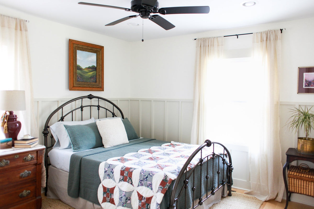 Primary Bedroom Staging – Lily Field Studio